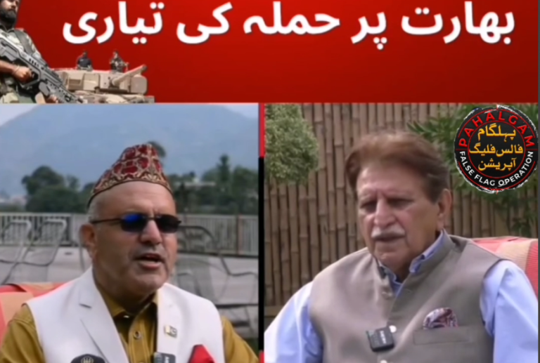 Raja Farooq Haider’s Bold Message from the LOC: “This War Belongs to ...